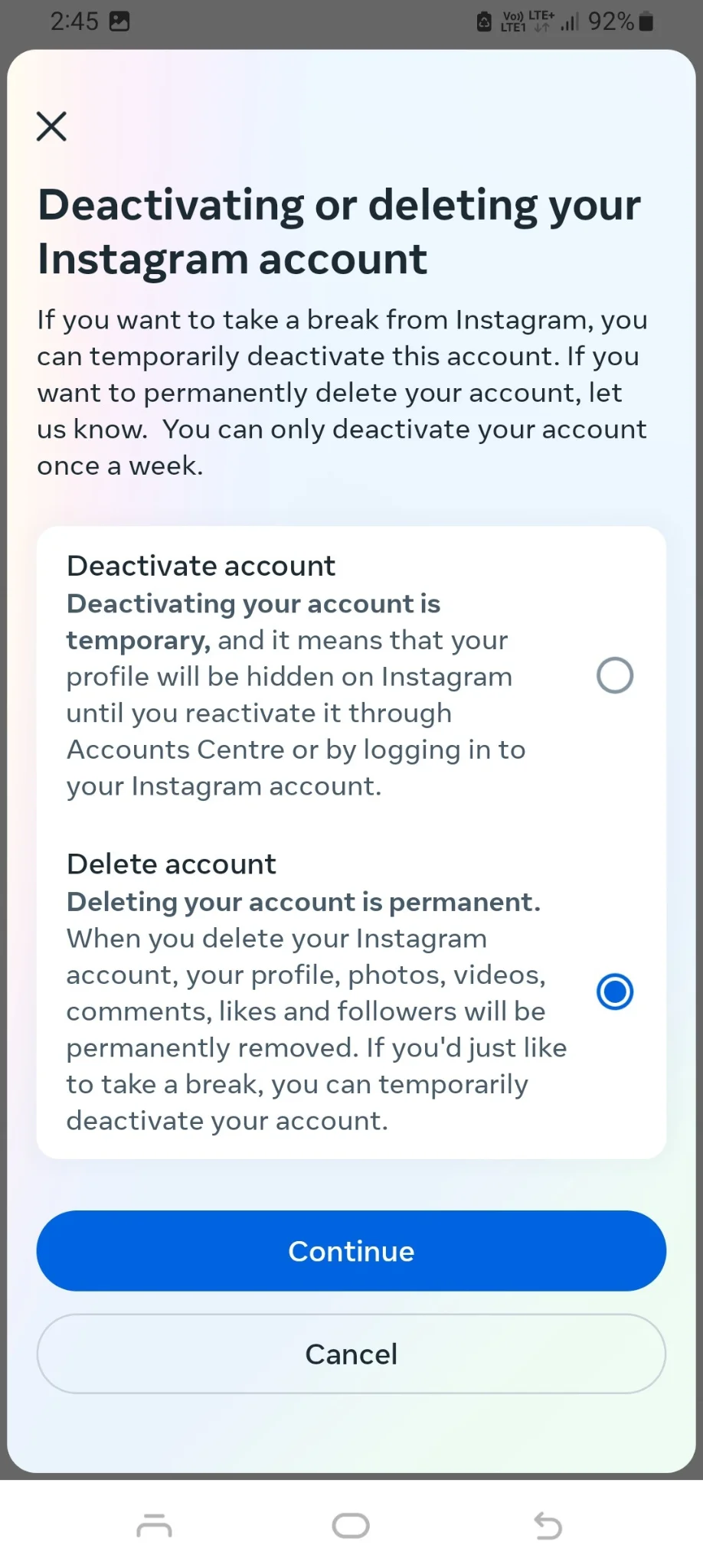 Step-by-Step Guide to Delete Your Instagram Account in 2025